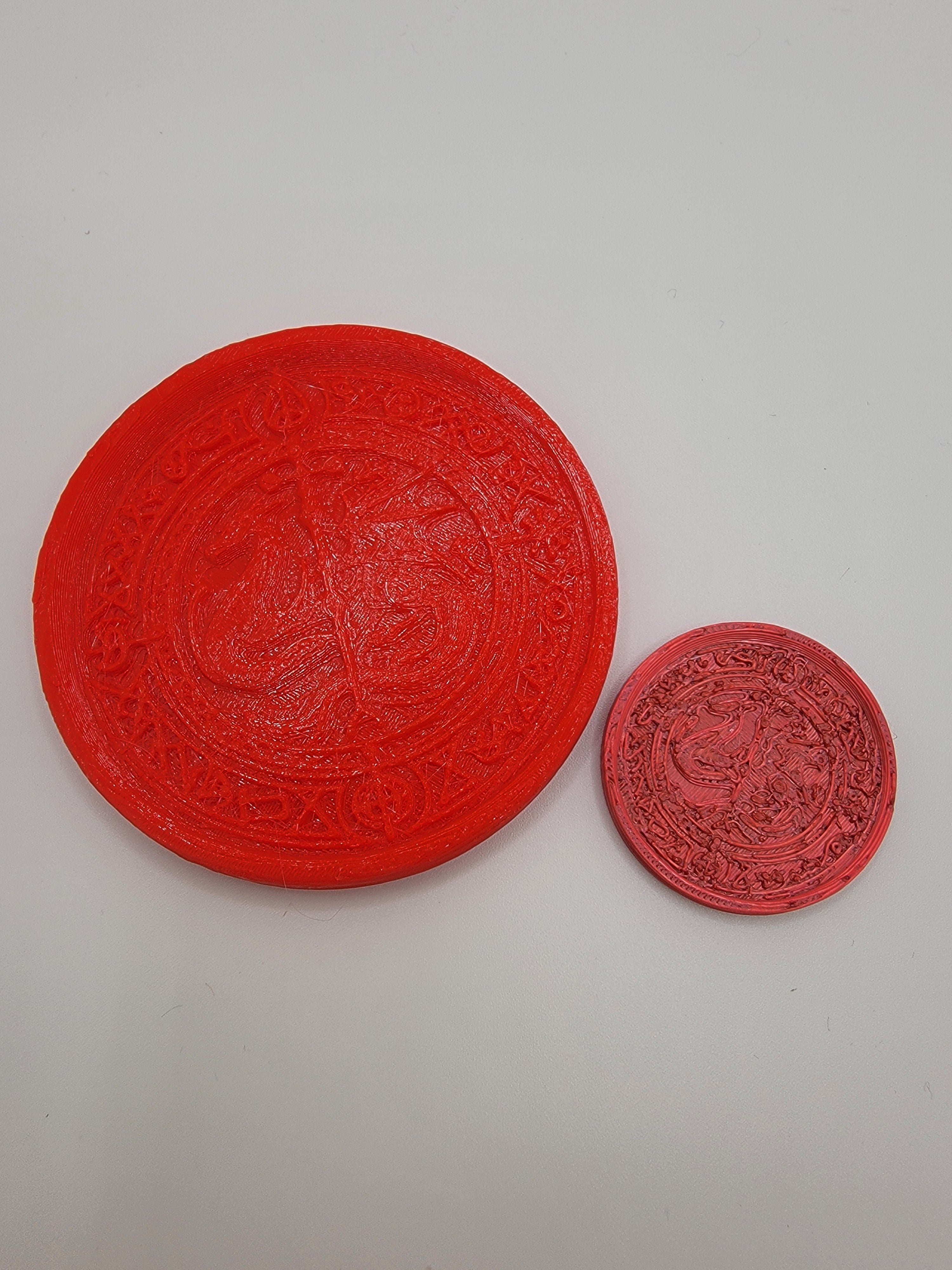 Custom 3D Printed Coins for Robotics Team 3344 – Parker's 3D Prints